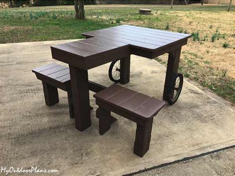 10 Free Diy Shooting Bench Plans Diyncrafty