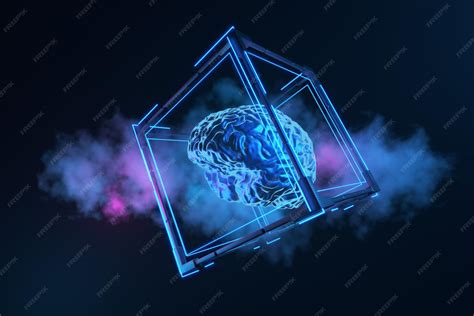 Premium Photo Artificial Brain Artificial Intelligence Microprocessor