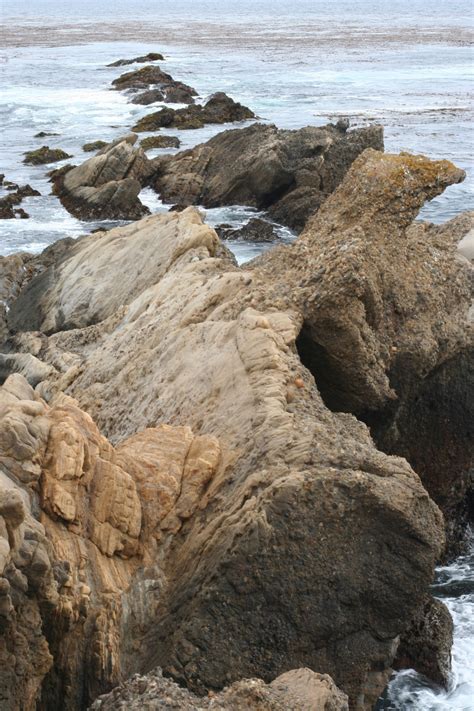 무료 이미지 바다 연안 록 대양 육지 형성 낭떠러지 지역 자료 지질학 황무지 몬테레이 Nmc2009 점 곶 와디 2000x3000