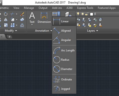 Cara Membuat Linear Dimension Di Autocad Archwi