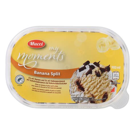 Mucci My Moments Eis Gestrudelt Bananen Split Aldi Now