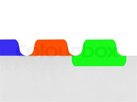 File Dividers Stock Image Colourbox
