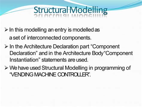 Presentation On Vending Machine Controller Using Vhdl Pptx
