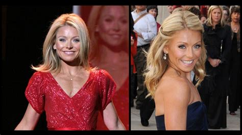 Kelly Ripa Short Wavy Hair