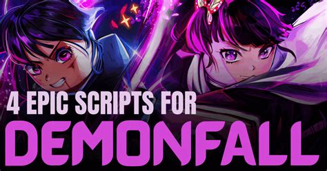 4 Epic Demonfall Scripts Dupe Auto Boss Farm No Clip More