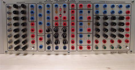 Matrixsynth Sts Serge Modular Seq Panel 1999