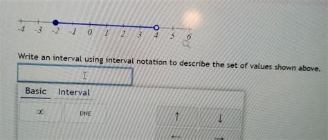 Solved 4 3 2 1 0 O 2 3 6 Write An Interval Using
