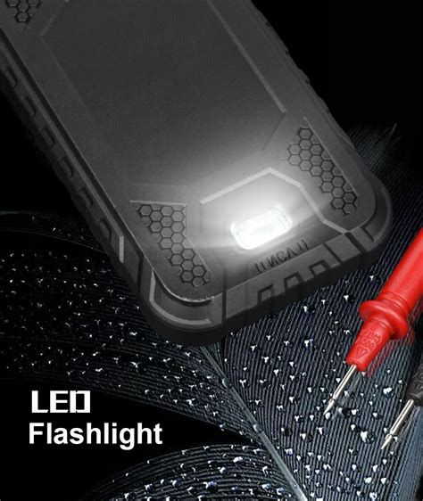 Tooltop Smart Digital Multimeter Measures Voltage Current Ohm Capacitance Hz Ncv