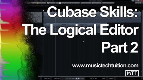 Cubase Skills The Logical Editor 2 Selection Cubase Logic Skills