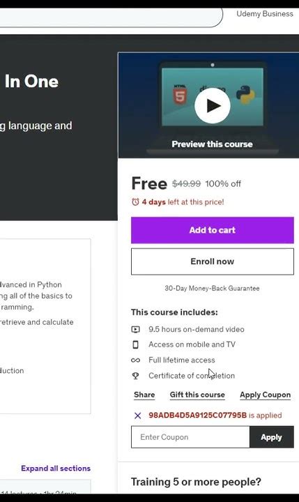 Html 5pythonflask Framework All In One Complete Course Udemy Free Course Free Udemyfree