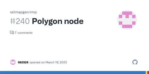 Polygon Node · Issue 240 · Railmapgenrmp · Github