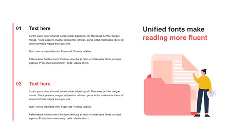 单色扁平ppt列表 Islide