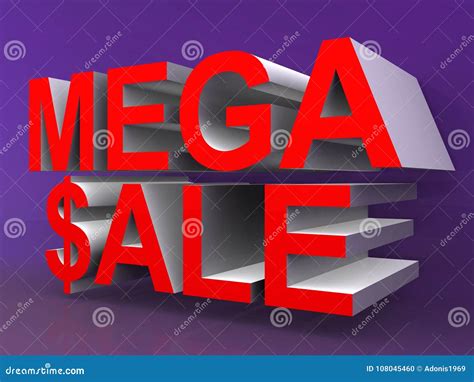 Mega Sale Stock Illustration Illustration Of Business