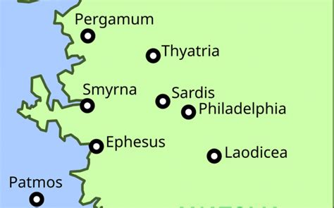 The Seven Cities Of Revelation Bible Odyssey
