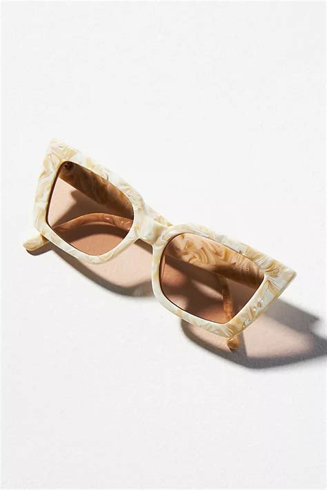 Lu Goldie Lucie Sunglasses Anthropologie