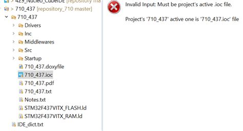 Bug Cubemx Ide Wont Open Ioc File Stmicroelectronics Community