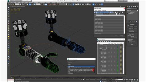 Brain Controlled Prosthetic Limbs Rigged 3d Model 79 Max Free3d