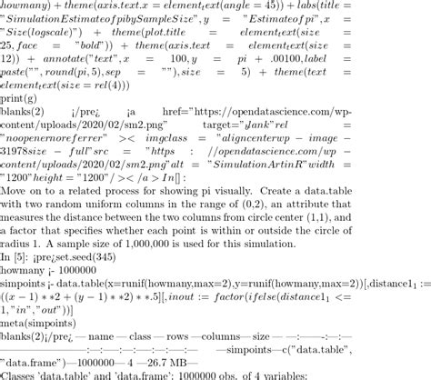 PI And Simulation Art In R OpenDataScience