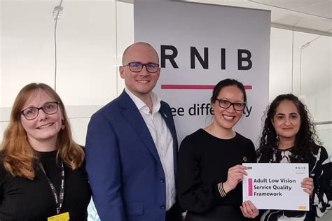 Optician Online Rnib Unveils Landmark Low Vision Care Framework