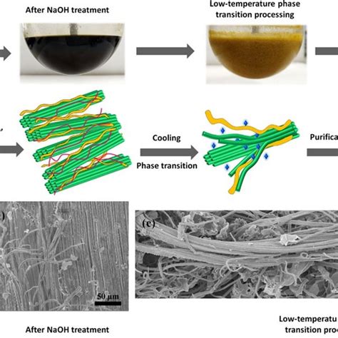 The Experimental Steps Of Rice Straw Cellulose Microfiber Isolation
