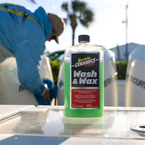 Star Brite Ceramic Sio2 Sampon Cu Ceara Ambarcatiuni Ceramic Wash And Wax