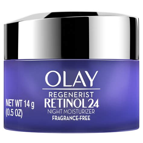 Olay Regenerist Retinol 24 Night Facial Moisturizer Trial Size 05 Fl