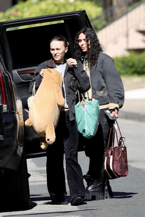 헐리우드 La에서 릴리 로즈 뎁 And 070 셰이크