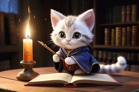 Wizards Apprentice Premium Ai Generated Image