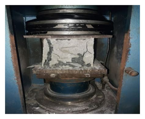 Testing Of Cubes For Their Compressive Strength Download Scientific Diagram