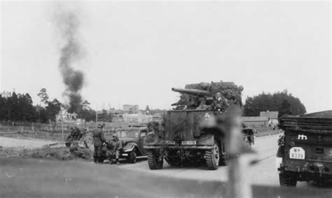 Sdkfz 8 8 8 Cm Flak 18 Sfl Auf 12t Type Db 9 World War Photos