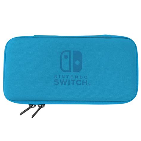 Pochette Rigide Pour Nintendo Switch Lite Bleuegrise My Nintendo Store
