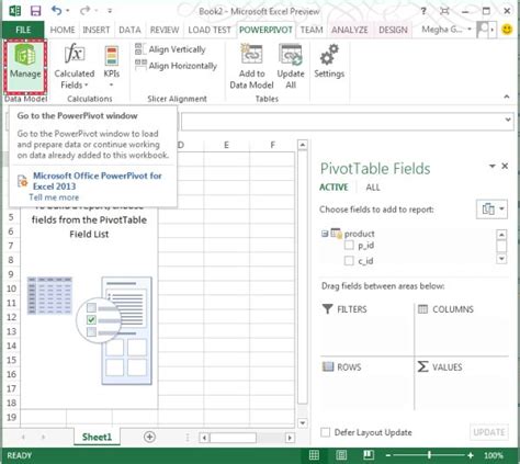 Adding Power Pivot Add Ins In Excel 2013