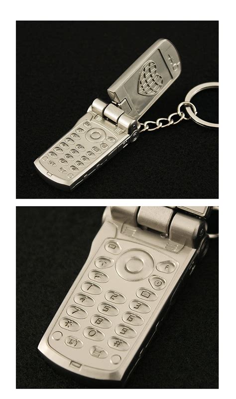 애니콜폴더키링 Y2k 열쇠고리 핸드폰 키치 가방장식