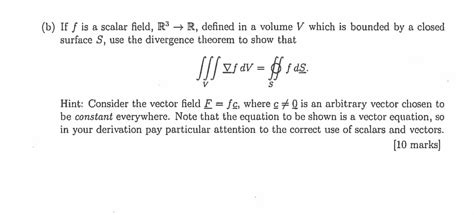 Multivariable Calculus Divergence Theorem With A Vector Field