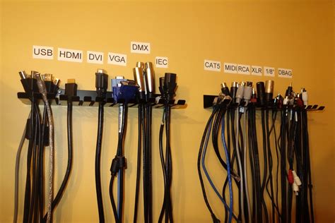 Organize Your Cables Organizing Wires Cables Cable Wi