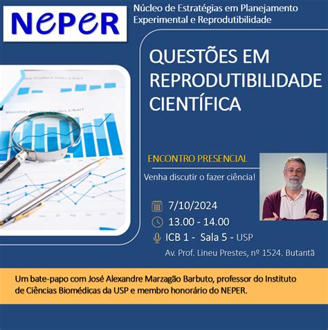 Encontros Neper Núcleo De Estratégias Em Planejamento Experimental E Reprodutibilidade