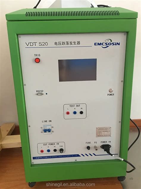 Voltage Sag Generator Iec 61000411 Emc Test Equipment