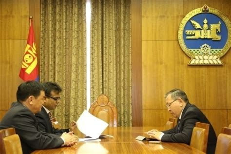 Энэтхэгийн Элчин сайдтай айлчлалын бэлтгэлийн талаар санал солилцлоо