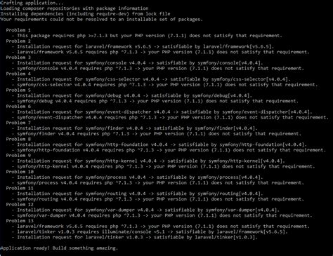 Laravel Installer Php Version Problam For Laravel 56 Stack Overflow