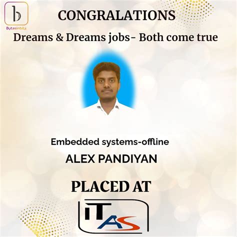 Bytes In Bits Training Institute On Linkedin Itas Embeddedsystems