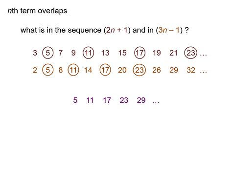 Median Don Steward Mathematics Teaching In Two Nth Term Sequences With Venn Diagrams