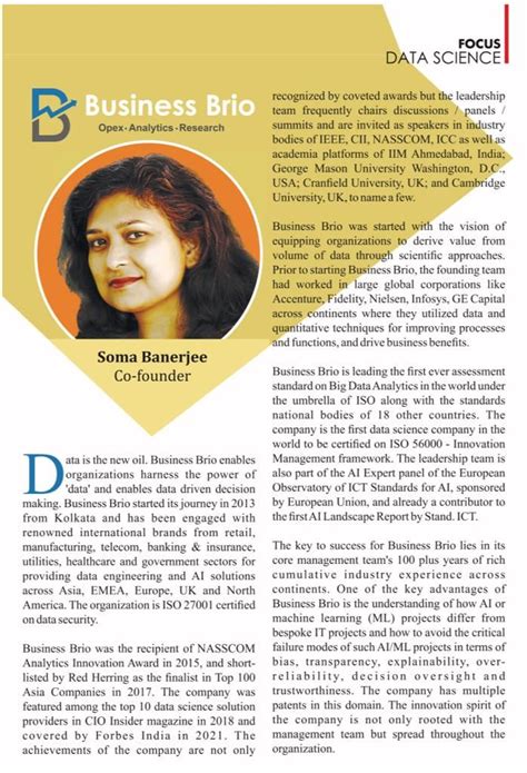 Soma Banerjee On Linkedin Datascience Ai Indiatoday Teamculture