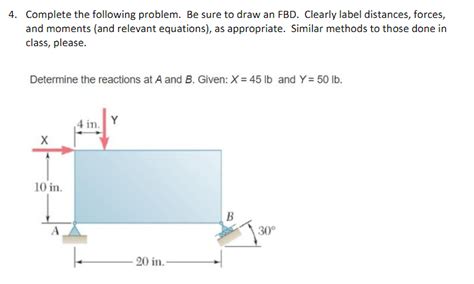 solved complete the following problem be sure to draw an
