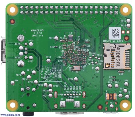 Pololu Raspberry Pi 1 Model A 512mb