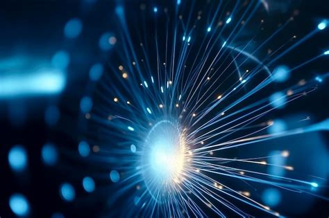 Premium Photo Big Bang Of Network Connectivity Visualized With Generative Ai Technology