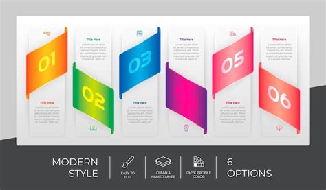 Premium Vector Workflow Square Infographic Vector Design With 6 Options And Modern Design