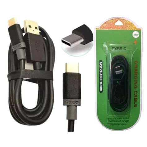 Cabo Usb Dados Turbo Celular Tipo C Todas As Marcas Shopee Brasil