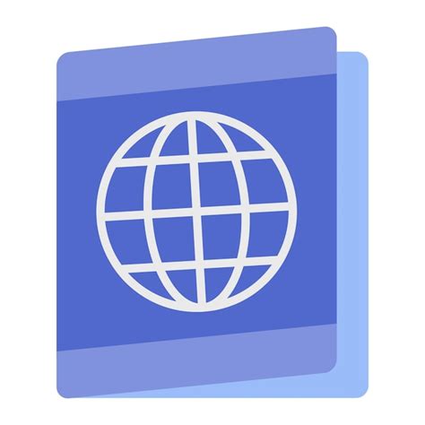 Premium Vector Passport Icon