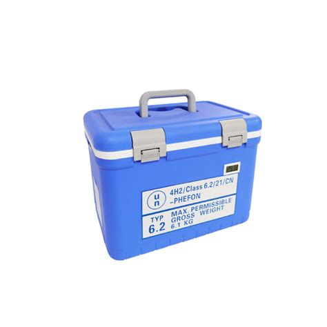 Medical Hard Cooler Box Un2814 Lab Specimen Transport Containers