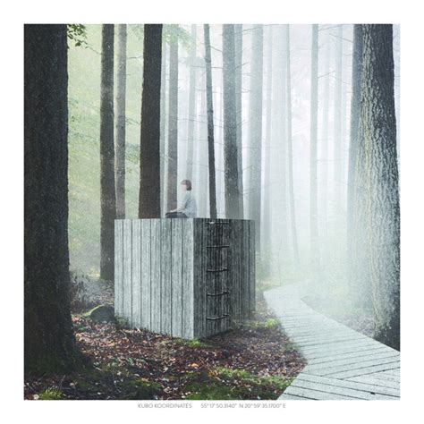 Series Of Bus Stops Along The Curonian Spit Will Connect 6 Previously